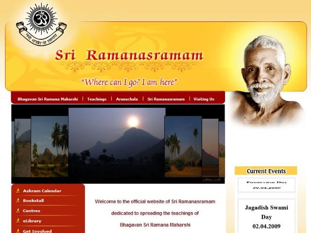 The Bhagavan Sri Ramana Maharshi website | Luthar.com